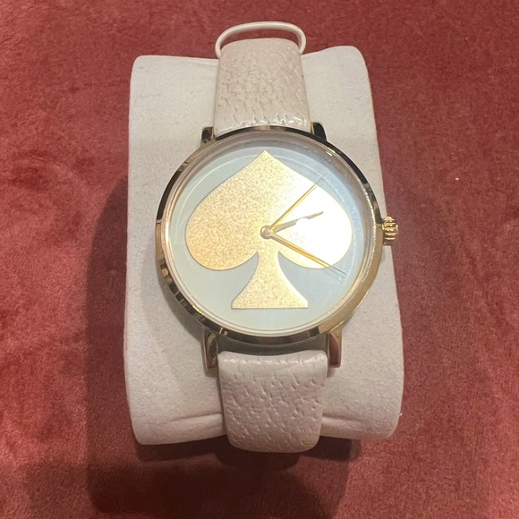 kate spade | Accessories | Kate Spade New York Leather Band Watch ...